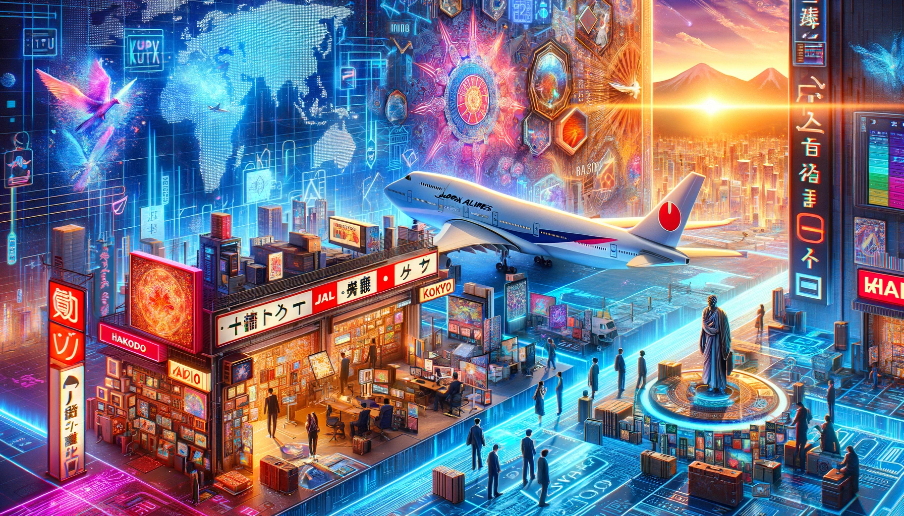 Impact of Japan Airlines and Hakuhodo's NFT Collection on Japan's ...